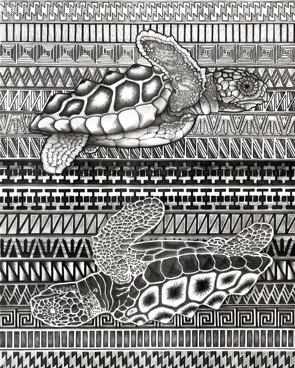 Obstacles (original drawing) – Art by Tom Wrenn